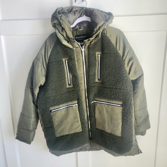 jason maxwell | Jackets & Coats | Elevated Puffer Cabincore ...